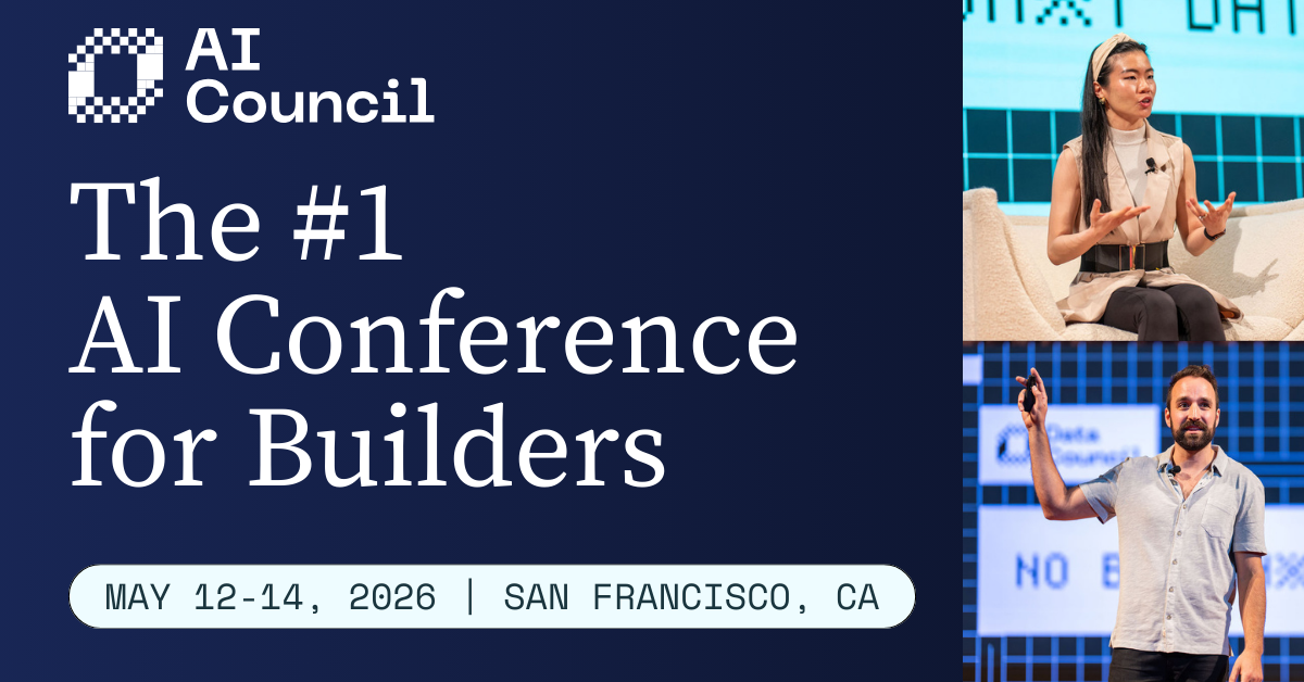 Apply to Speak at AI Council 2026 · San Francisco, May 12–14